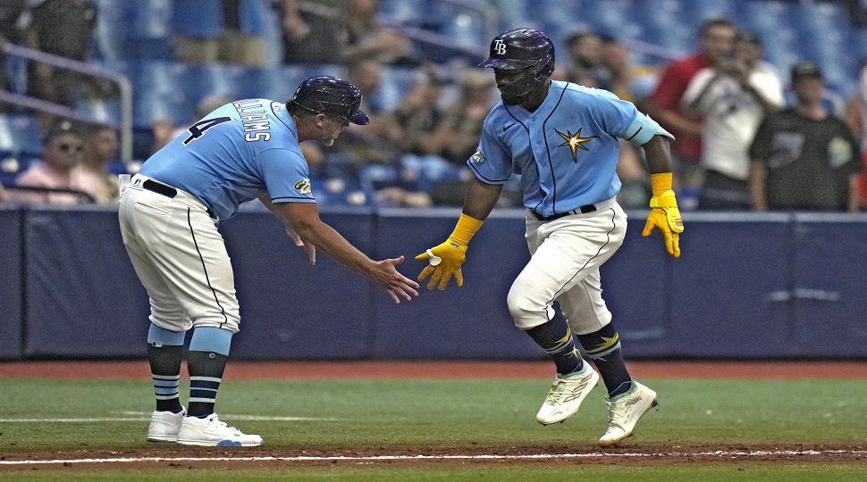 Basabe hits grand slam as the Rays beat the Rockies 12-4